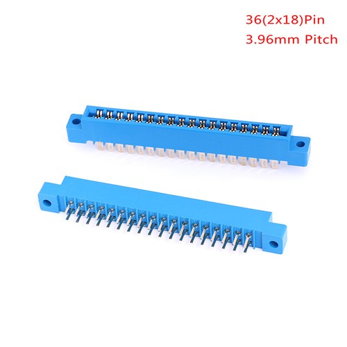 1x Card edge connector 2x18 Pin 36 Pin gold slot PCB panel solder ...