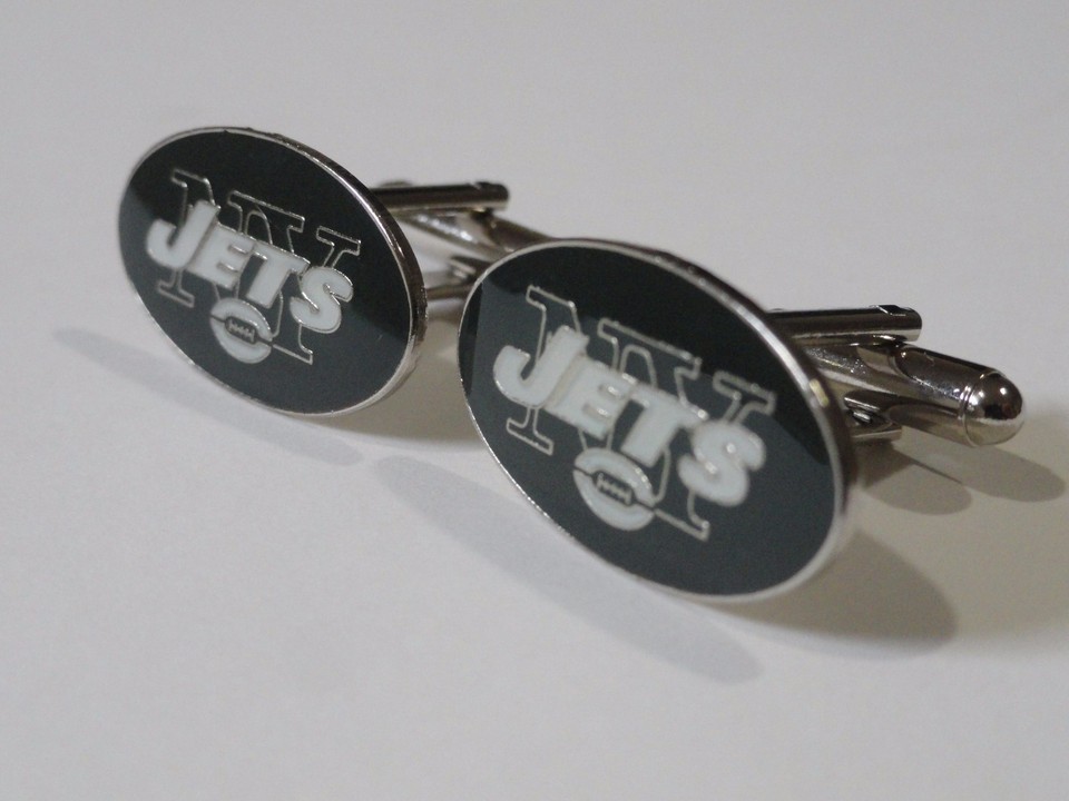 New York Jets Cufflinks NFL Football | eBay