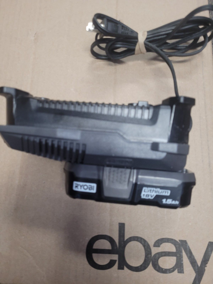 Ryobi (P118) IntelliPort Battery Charger & P189 1.5Ah Battery NEXT DAY ...