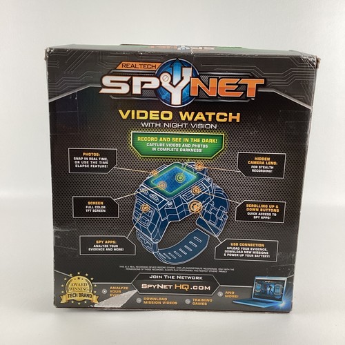 Real Tech Spy Net Video Watch Night Vision Secret Agent Gadget Toy 2011 ...