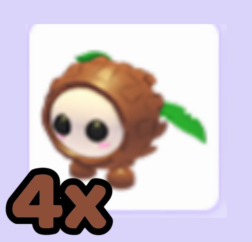 Coconut Friend 4x - Adopt From Me - Fast Delivery | eBay