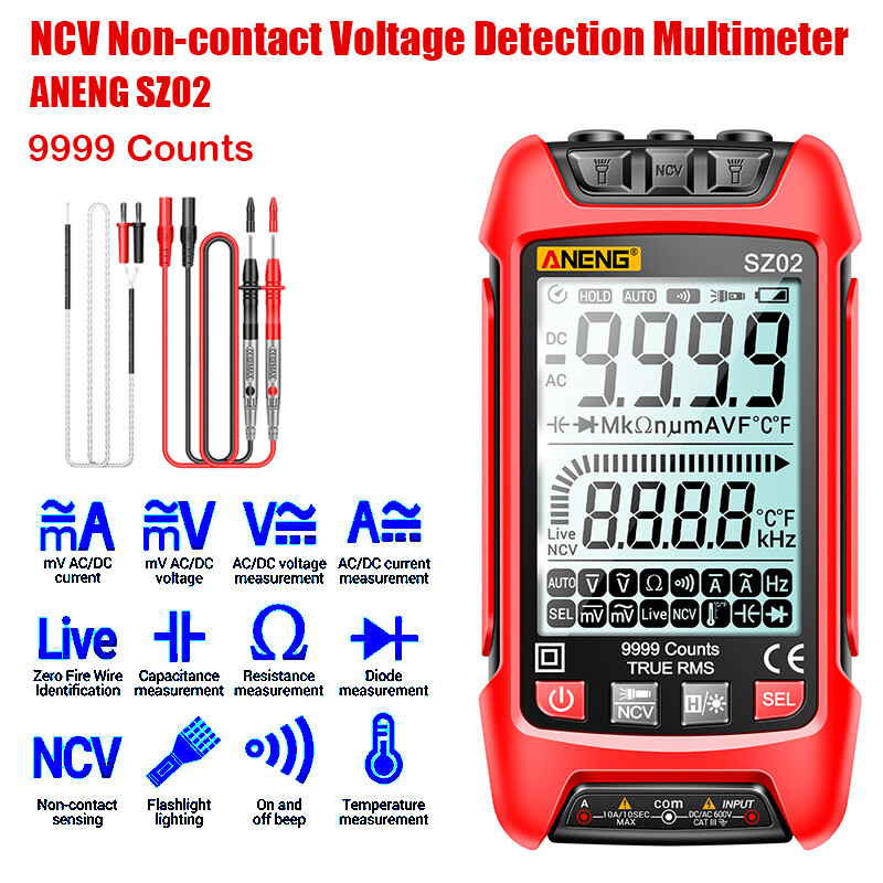 3in1 Handheld Oscilloscope Multimeter Signal Generator Dual Channel ...