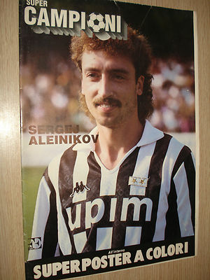 Rare Insert Super Campioni Trifunovic Aleinikov Juventus Poster 92X62 ...