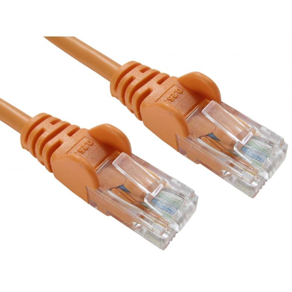 Ethernet Network Cable RJ45 Internet LAN Patch LEAD Cat5e Snagless ...