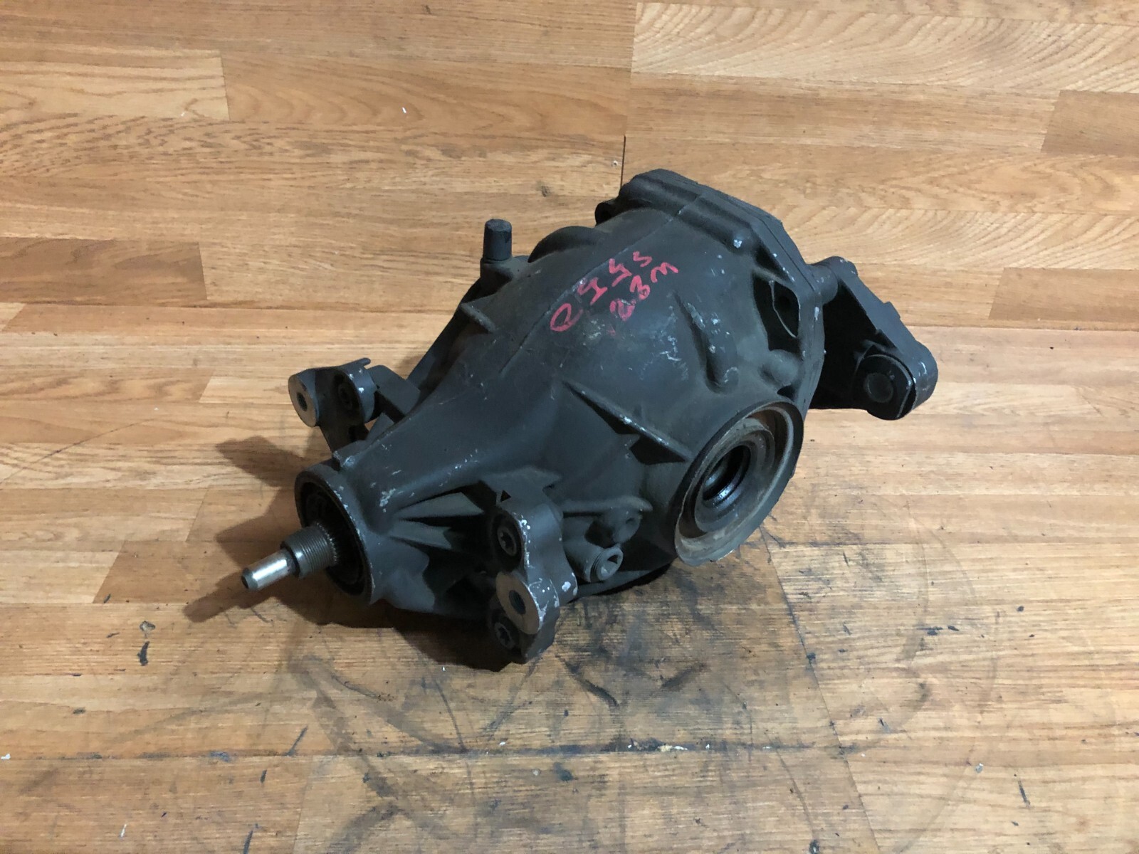 MERCEDES BENZ OEM W221 S550 CL550 REAR DIFFERENTIAL BACK DIFF RATIO 2. ...