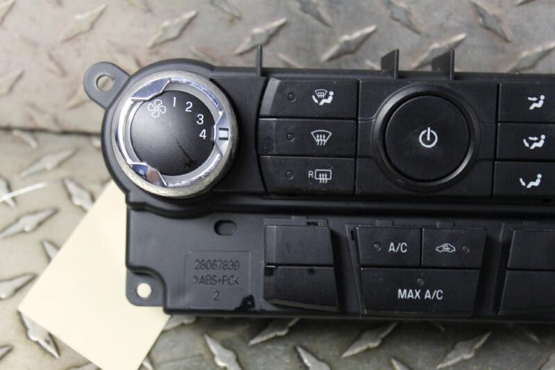 2010-2012 Ford Fusion AC Heat Manual Temperature Control Unit With ...