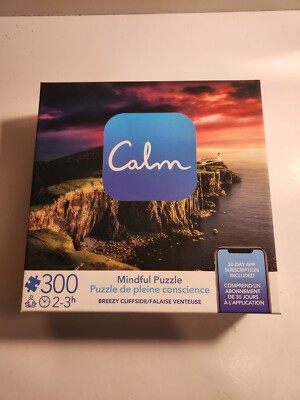 Calm Mindful 300 Piece Jigsaw Puzzles Lot Breezy Cliffside | eBay