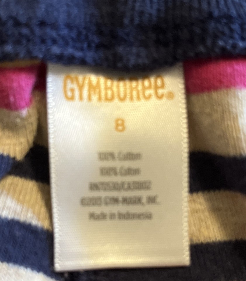 Girls Gymboree Fashionable Fox Striped leggings Size:8 EUC | eBay