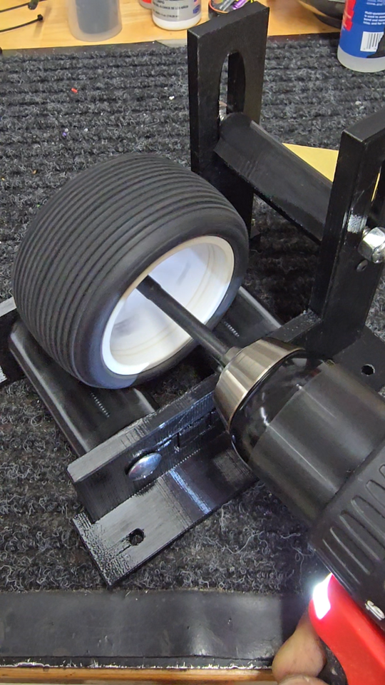 TTB Power Lab Tire Ultimate Break-in Station -Rubber Tire Sander and ...