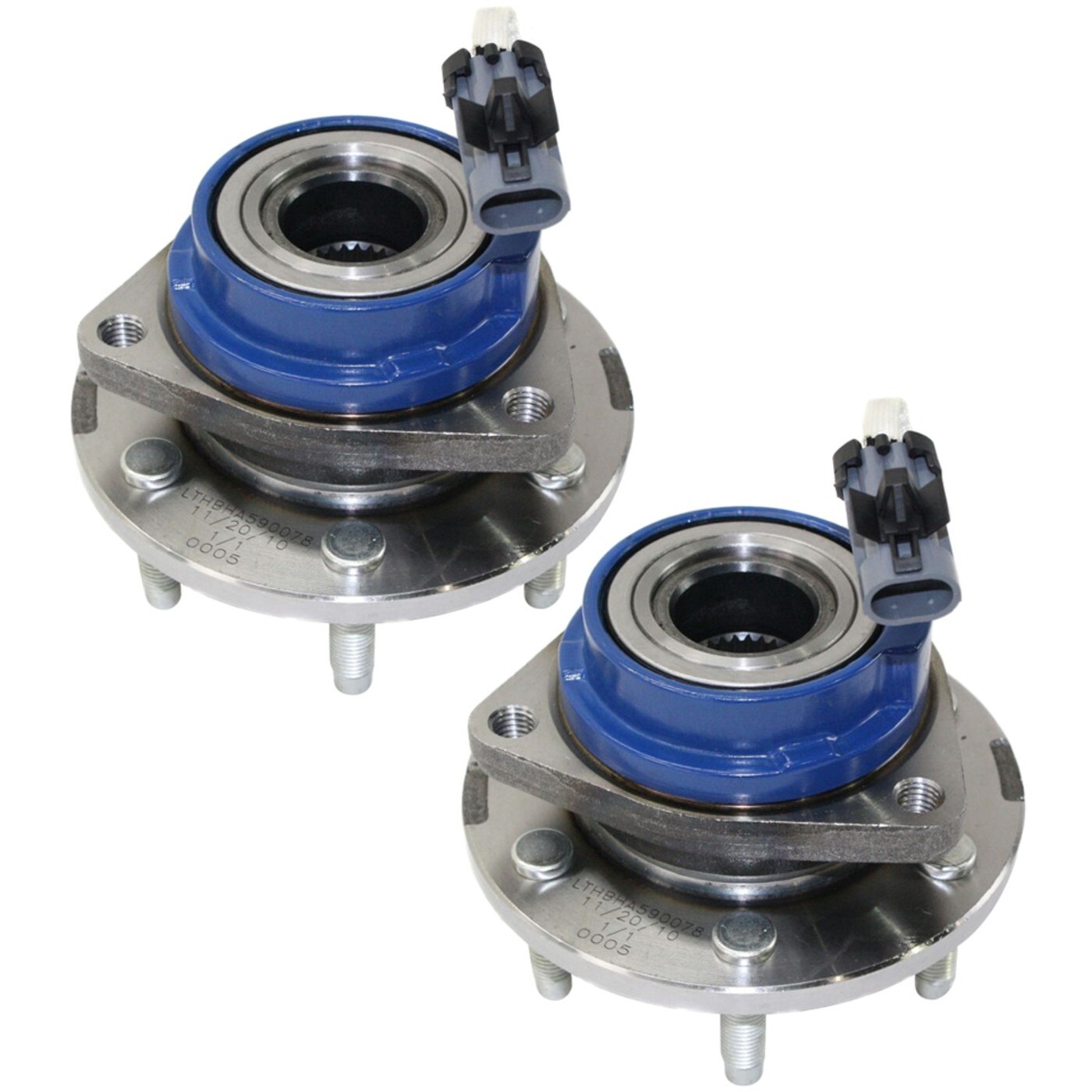 Set Of 2 Front Wheel Hub & Bearing W/ ABS Fits 04-09 Cadillac SRX AWD ...