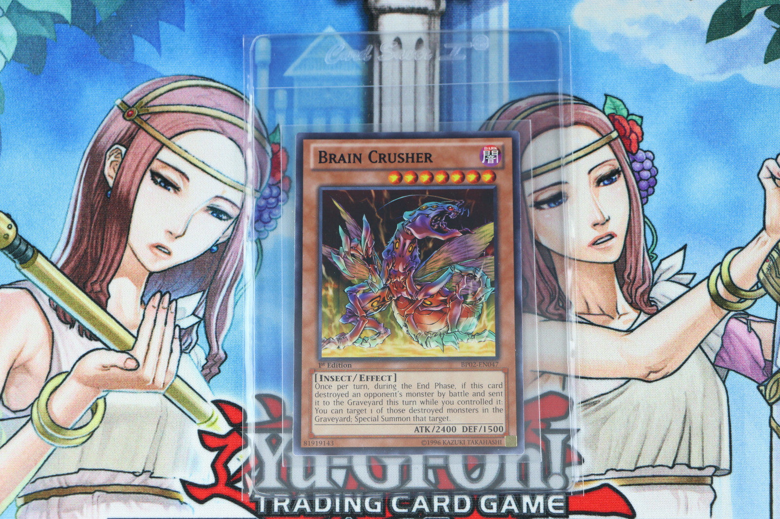 Yugioh Brain Crusher BP02-EN047 1st Ed Black Rare | eBay