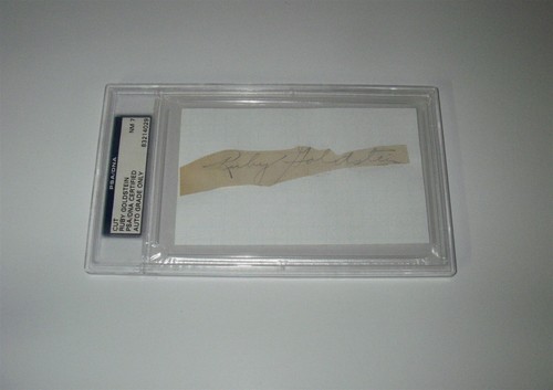 BOXER RUBY GOLDSTEIN SIGNED AUTOGRAPH PSA DNA CERTIFIED VERY RARE DEC ...