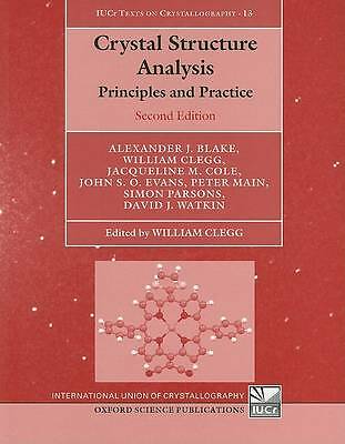 Crystal Structure Analysis: Principles and Practice by Peter Main, John ...