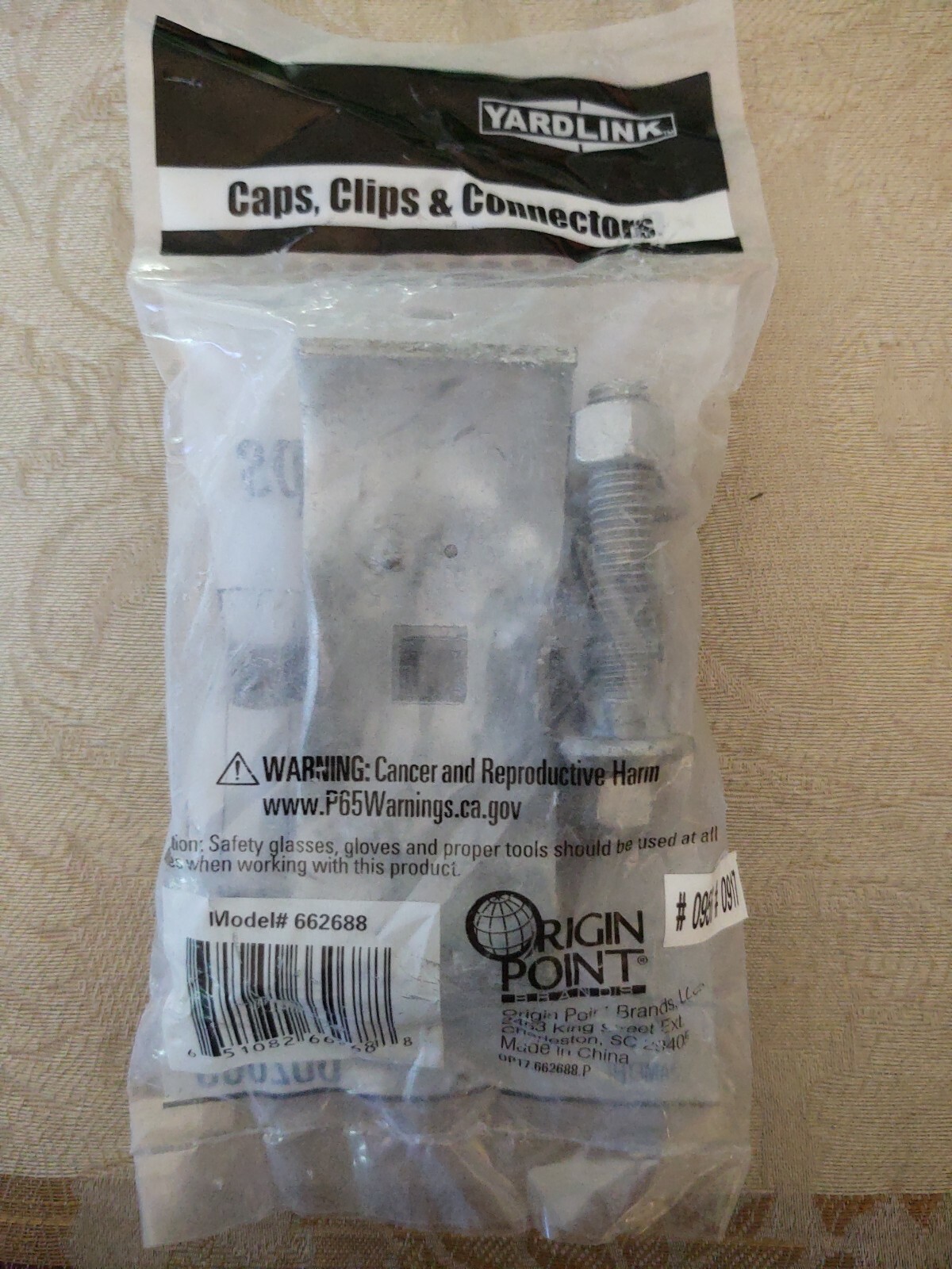 YardLink panel clamps Hardware Set 1 3/8" for chain link fence #662688 ...