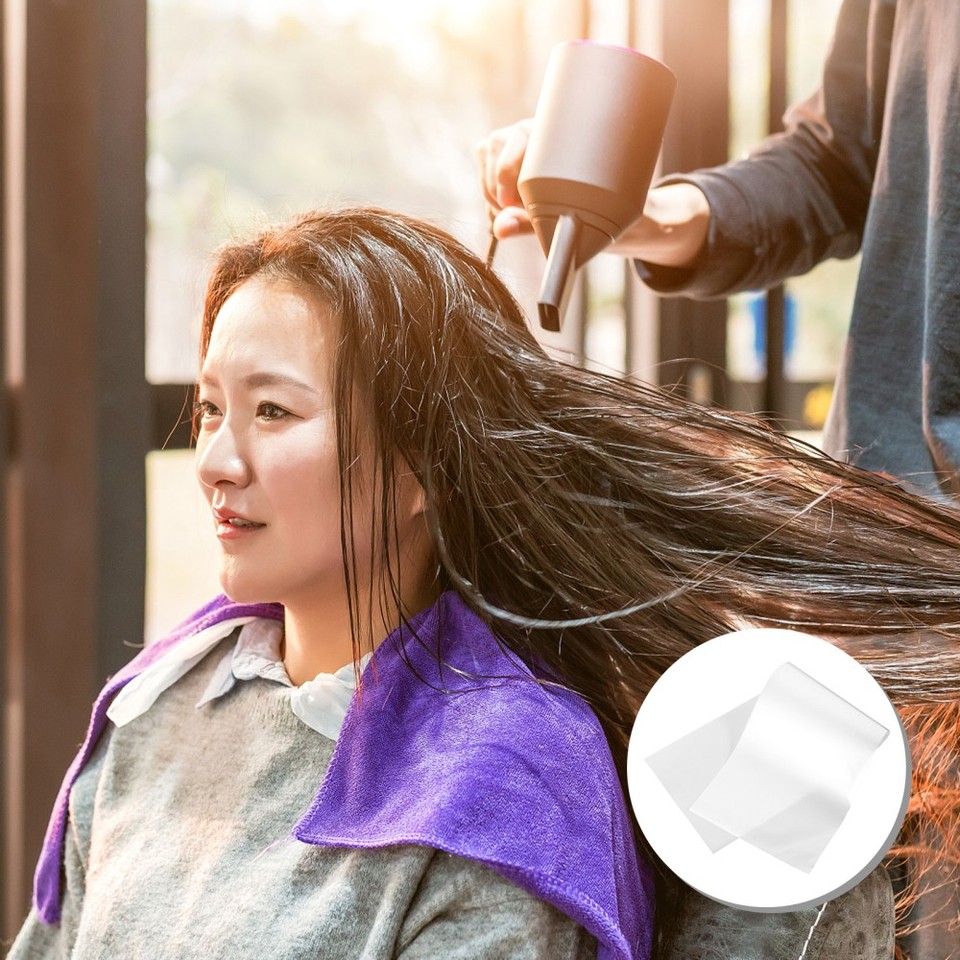 100 Sheets Hair Dye Paper Dying Wrap Strips Color Perm Papers for | eBay