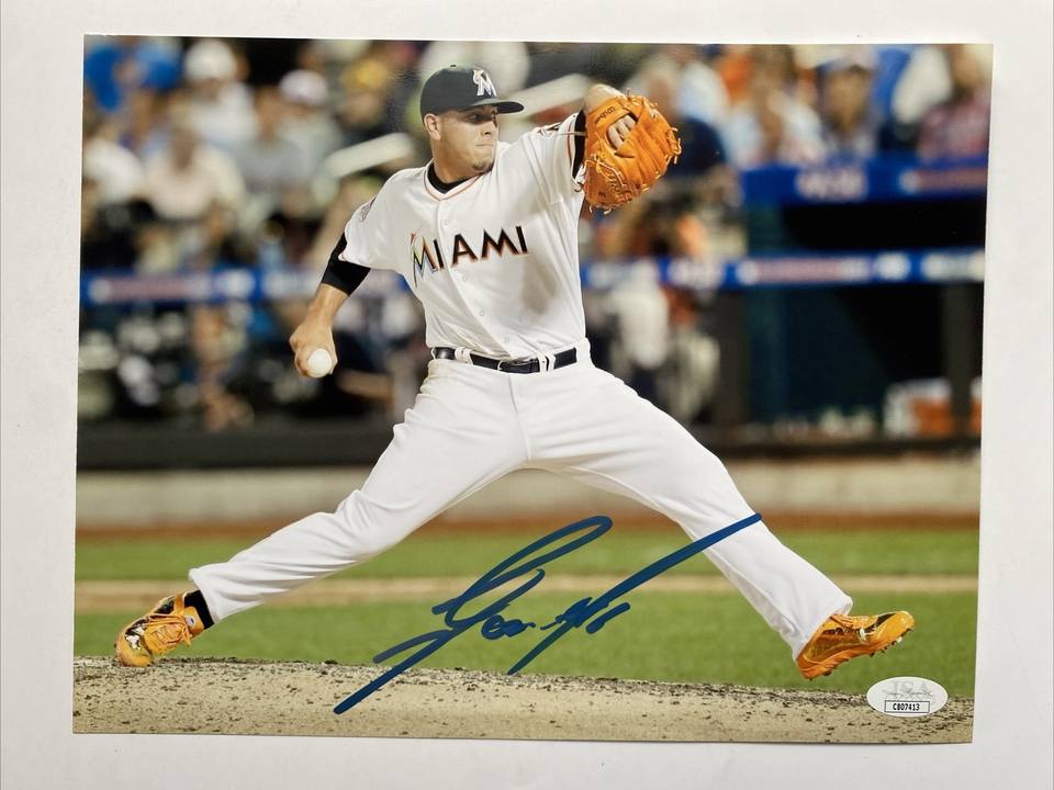 JOSE FERNANDEZ Miami Marlins ASG Baseball Autographed Signed Photo ...