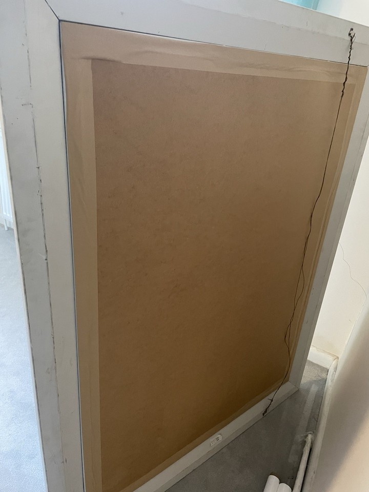 Large Mirror Raft Shabby Chic Style | eBay UK