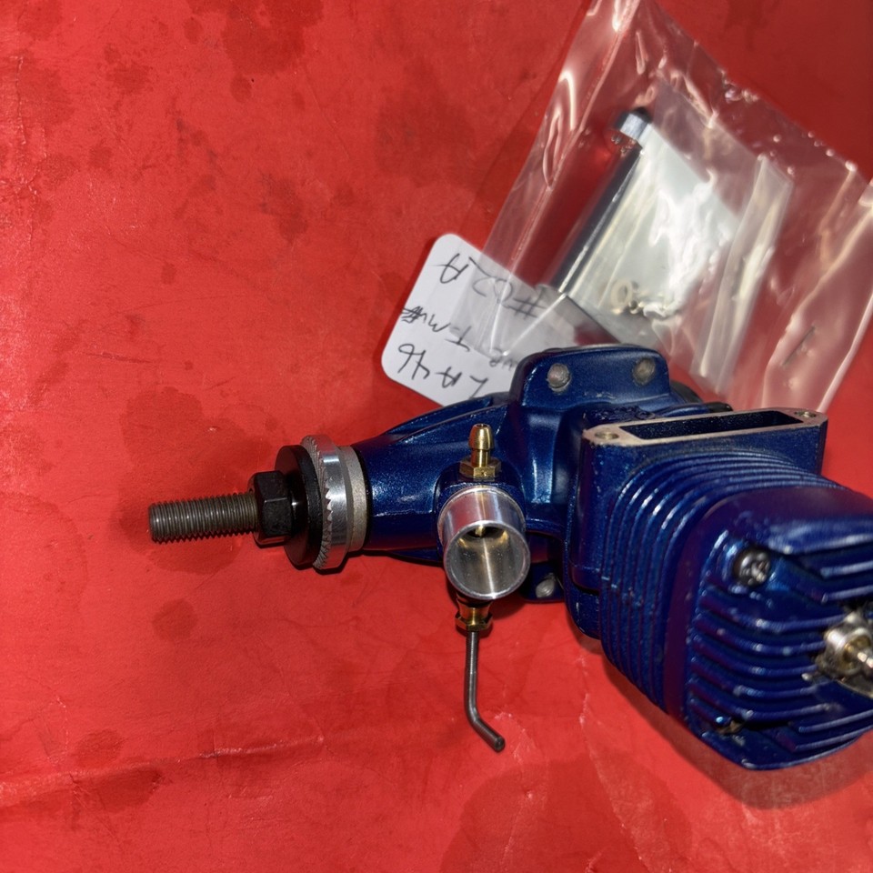 OS LA 46 C/L ENGINE EXCELLENT COMPLETE WITH T-MUFFLER #02A | eBay