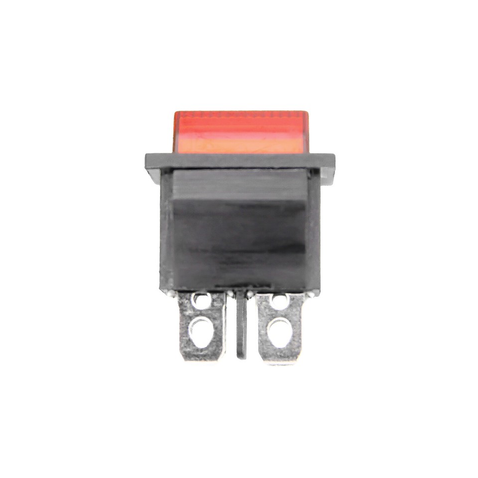 2x On Off Red Light Rocker Switch 250V AC 16 AMP 125V 20A DPST 4 lug ...