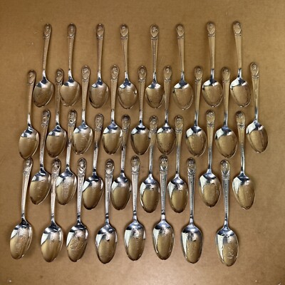 Souvenir Spoons - Silverplate Presidential
