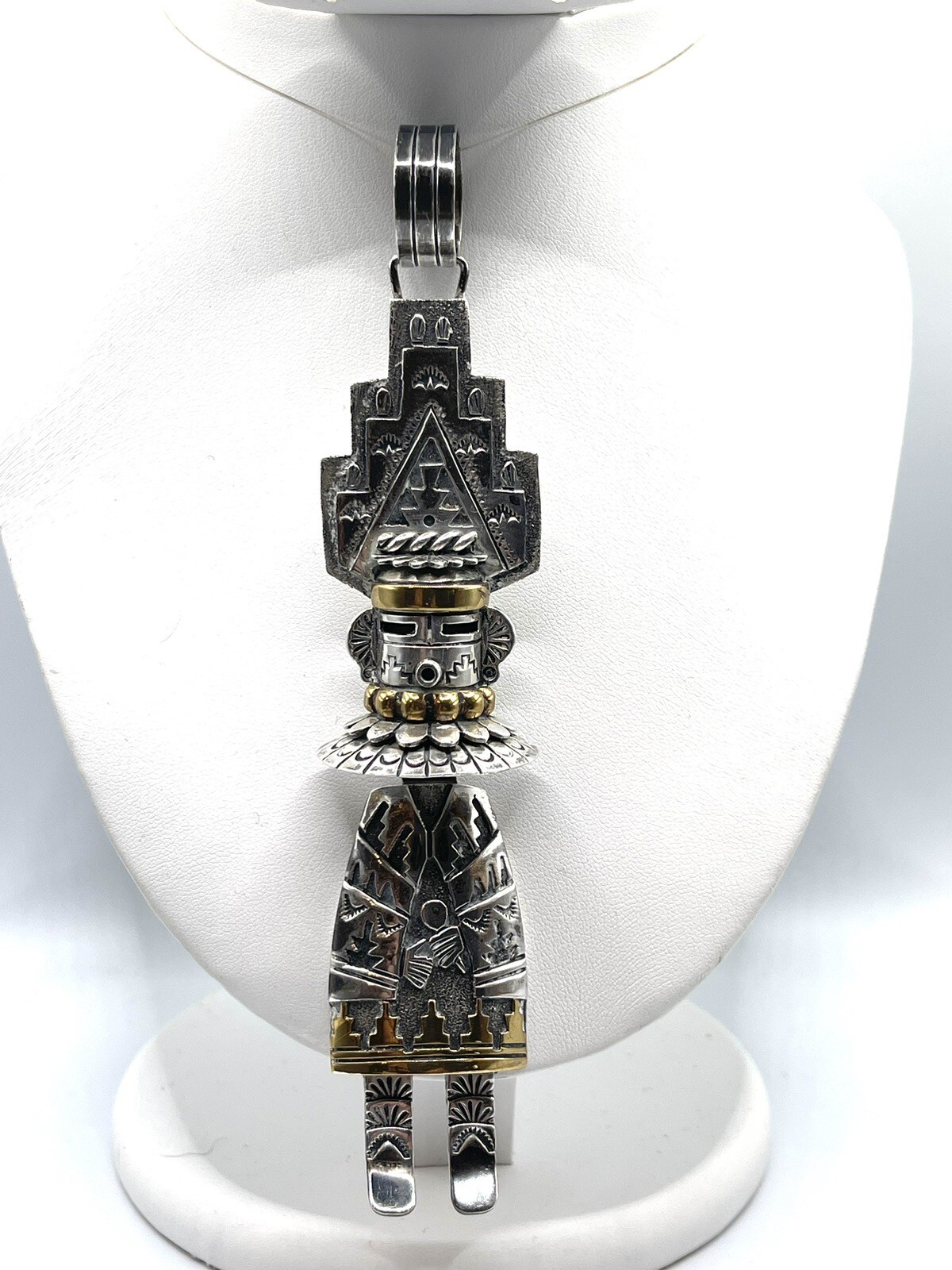 STUNNING! Vintage Thomas Singer Navajo Sterling Silve… - Gem