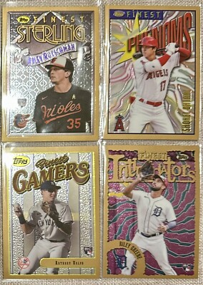 2023 Topps Finest Flashbacks IN HAND Baseball Cards Complete Your Set U ...