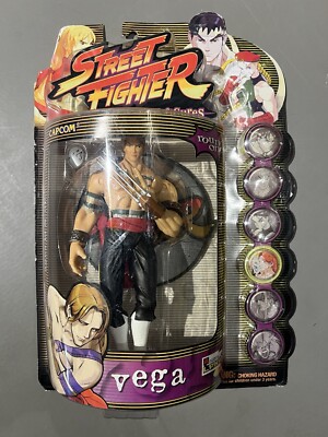 Street Fighter Action Figures Round One, Official CAPCOM RARE Vega ...
