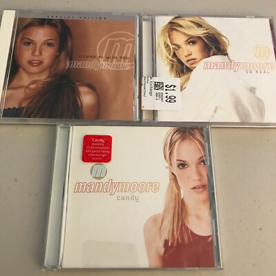 MANDY MOORE - 3 CD LOT - USED CDs | eBay