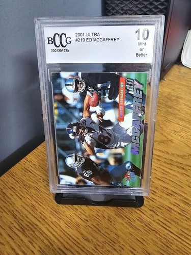 2001 FLEER ULTRA FOOTBALL CARD ED McCAFFREY # 219 BCCG 10 | eBay