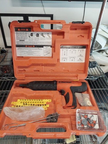Ramset Cobra Plus .27 Caliber Powder Actuated Tool With Case Works ...