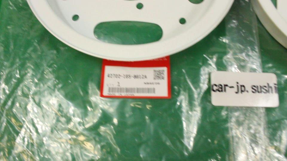 Honda Genuine 80-99 Z50R Z50 R RD Wheel Set Front or Rear White Rim ...