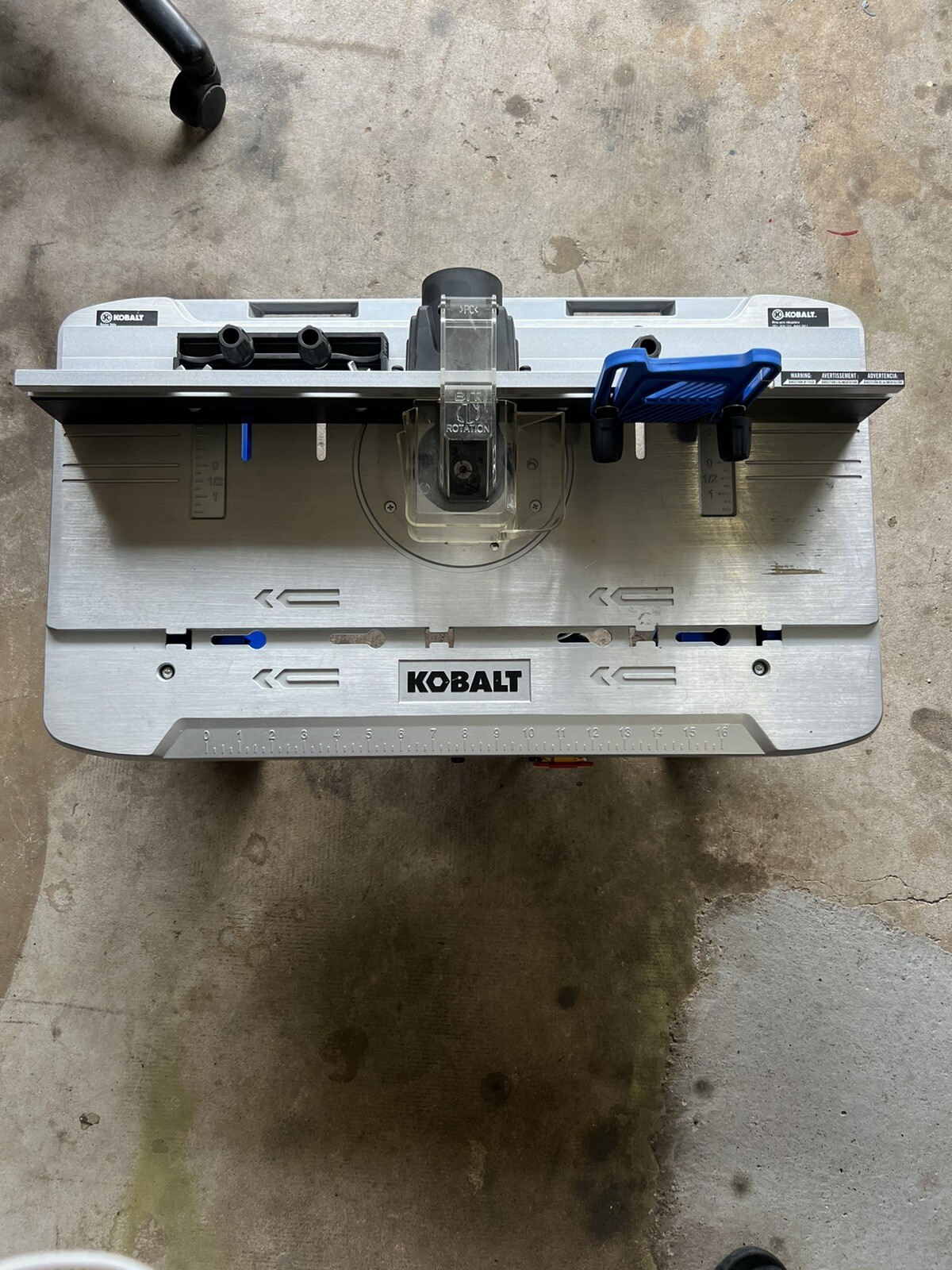 Kobalt Router Table Kit | eBay