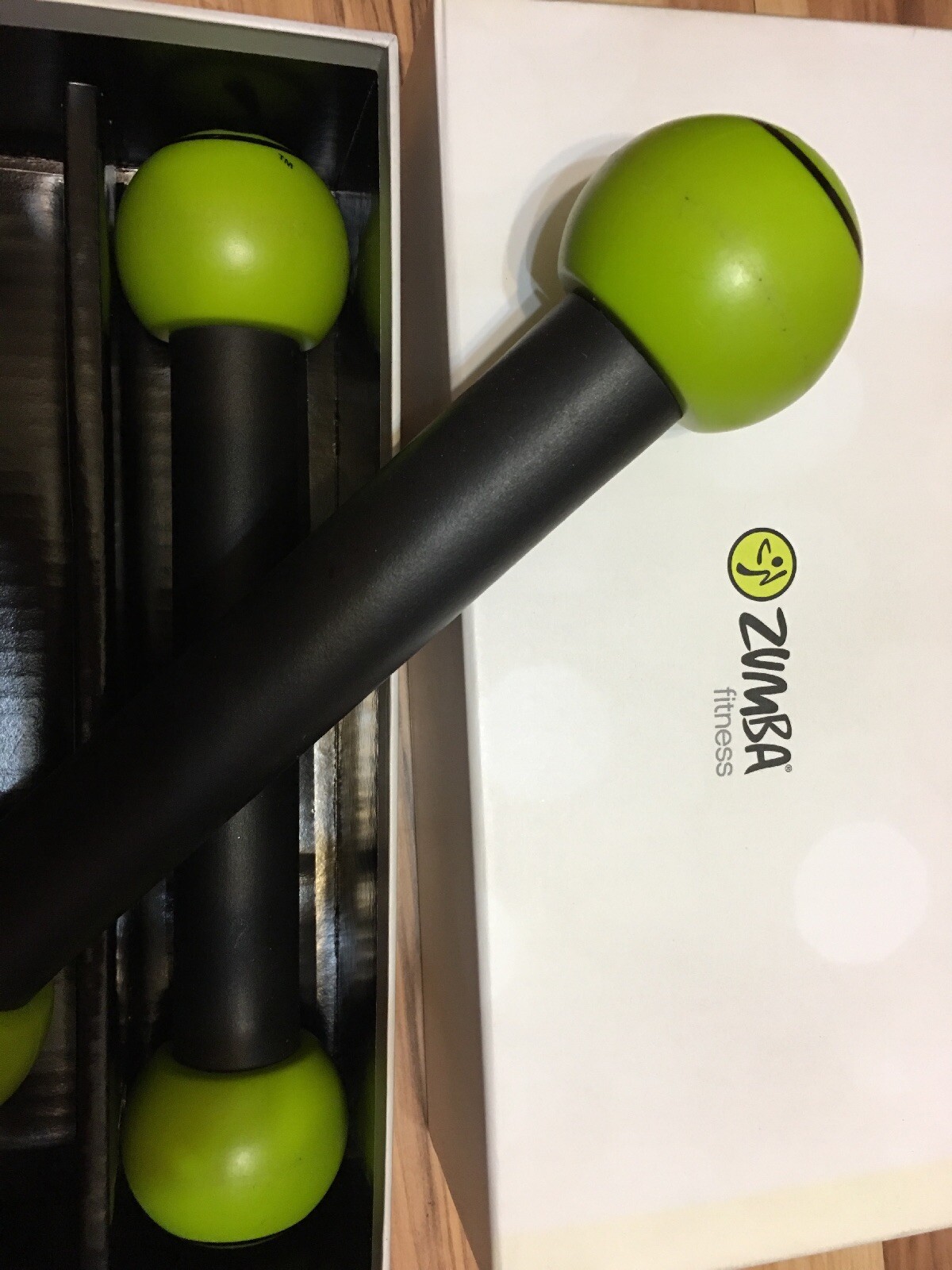 ORIGINAL Zumba Toning Sticks (Shake Maracas) Set 2 | eBay