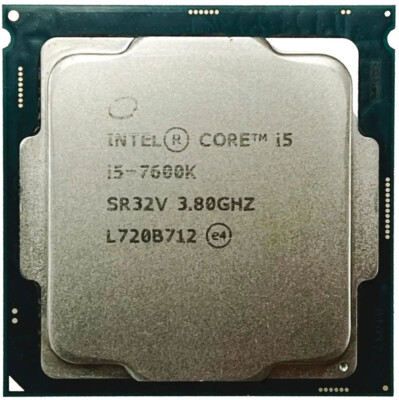 Intel Core i5-7600K 3.8GHz 6MB SR32V Skt. FCLGA1151 Desktop Processor ...