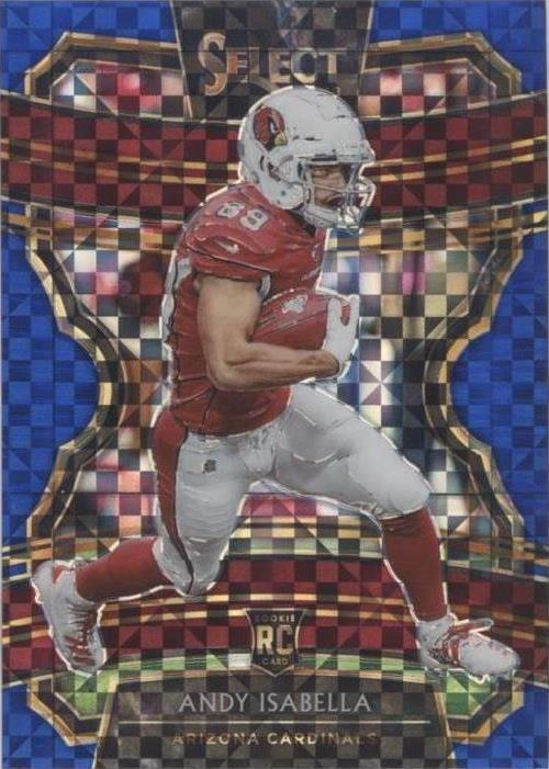 2019 Panini Select - Concourse Andy Isabella #49 Blue Prizm /175 (RC ...