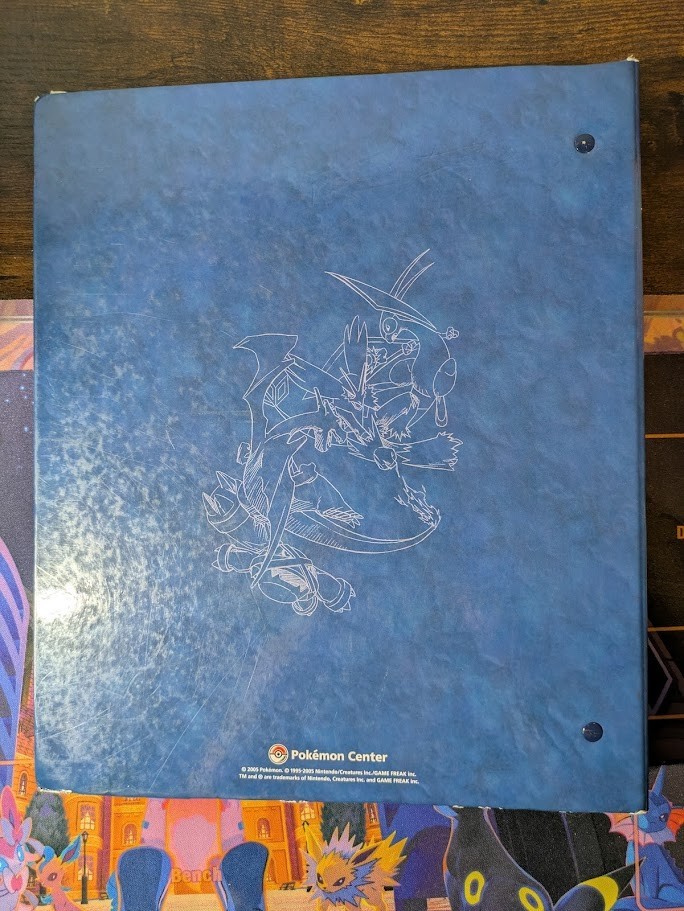 Pokémon Center Japanese Official Binder Collection File 2005 Charizard ...