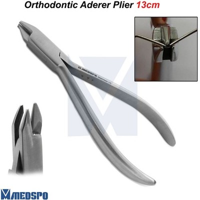 Orthodontic Aderer Plier Three Prong 13cm Dental Wire Bending Triple ...