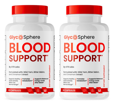 GlycoSphere Blood Health Support Dietary Supplement 120 Capsules of ...