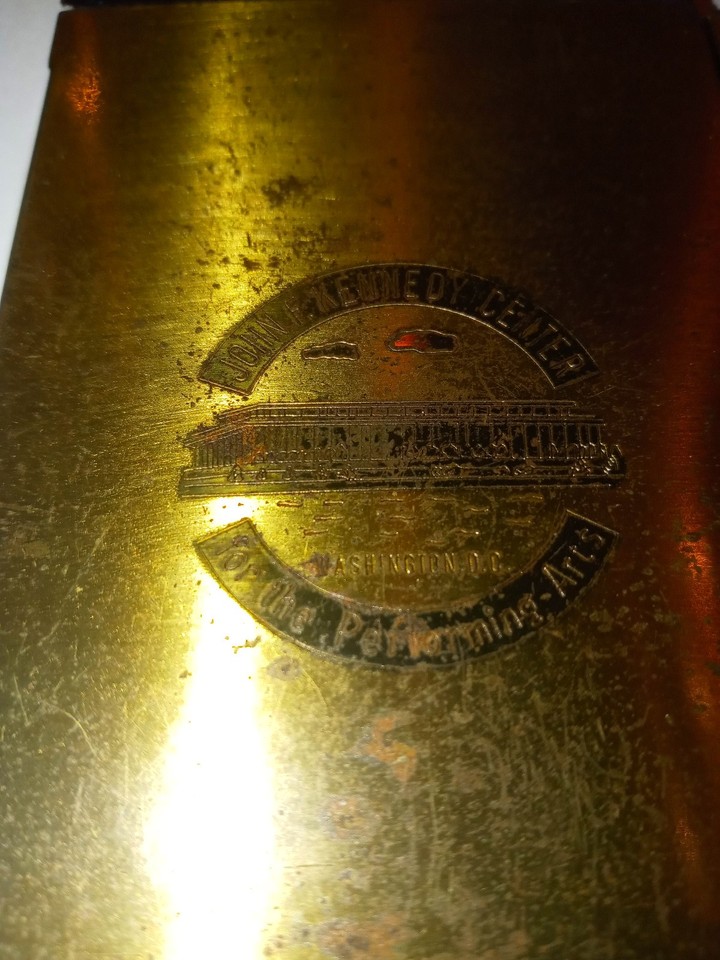 Rare VintageJohn F. Kennedy Center for the Performing Arts Brass ...