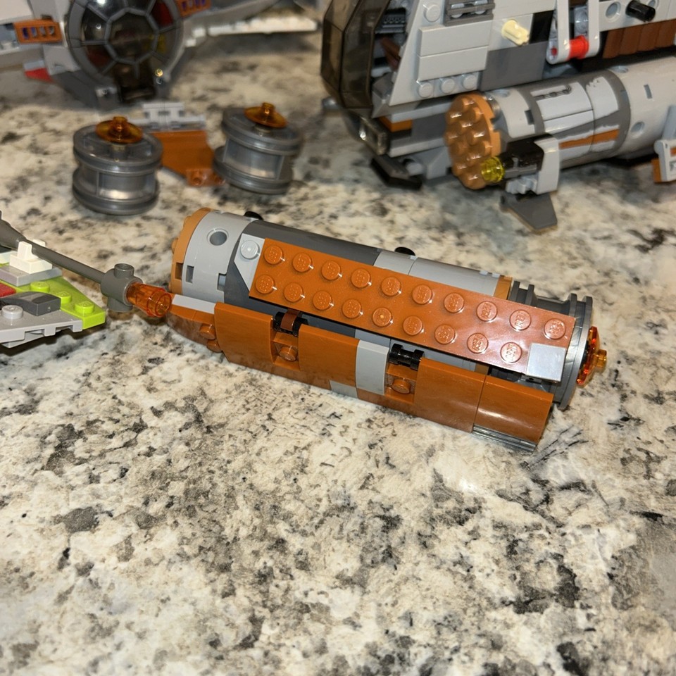 LEGO Star Wars Lot Of Incomplete Mix Match Ships 75178 Jakku Quadjumper ...