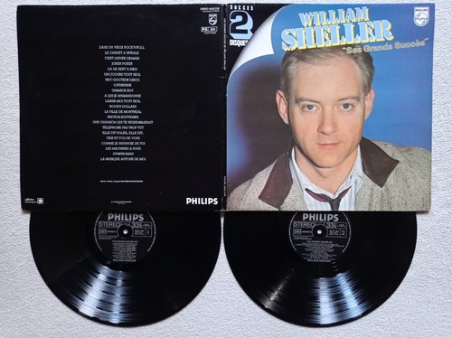 2 LP 33T WILLIAM SHELLER "Ses Grands Succès" VG+ PHILIPS 6622 018 FRANCE 1981 - | eBay