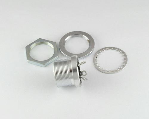 91PC3F 3 Pin Contact Female Panel Receptacle Microphone Connector Audio ...