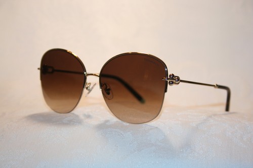 New Tiffany & Co Sunglasses TF3082 Pale Gold/Brown Gradient(6021/3B) 58 ...