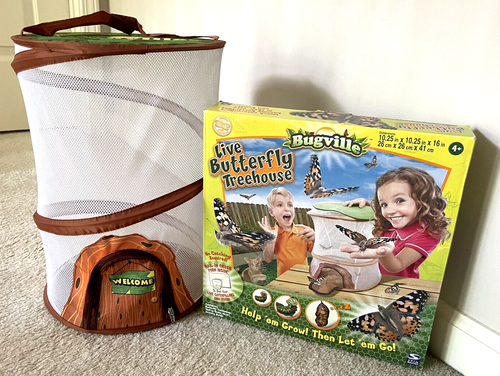 BugVille Live Butterfly Treehouse 10"x10"x16" - Brand New / Unused ...