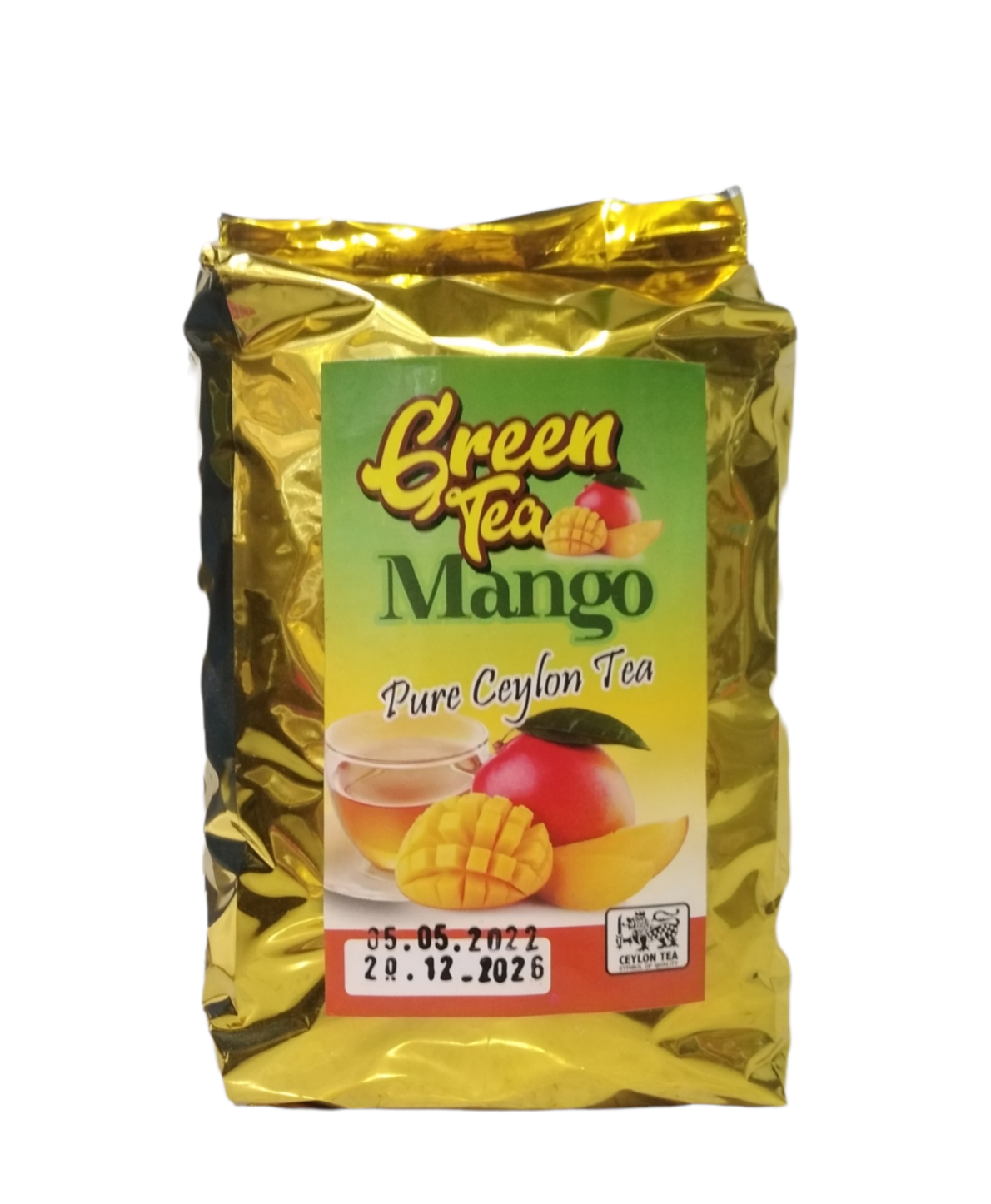 Pure Organic Ceylon Mango Flavored Premium Green Tea Naturel Loose Leaf ...