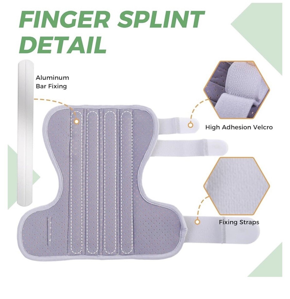 Trigger Finger Splint,Metacarpal Finger Splint Hand Brace,Multi Finger ...