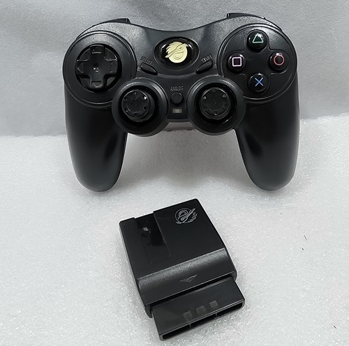 Pelican PL-6613 Black Wireless PS2 Playstation 2 Controller TESTED ...