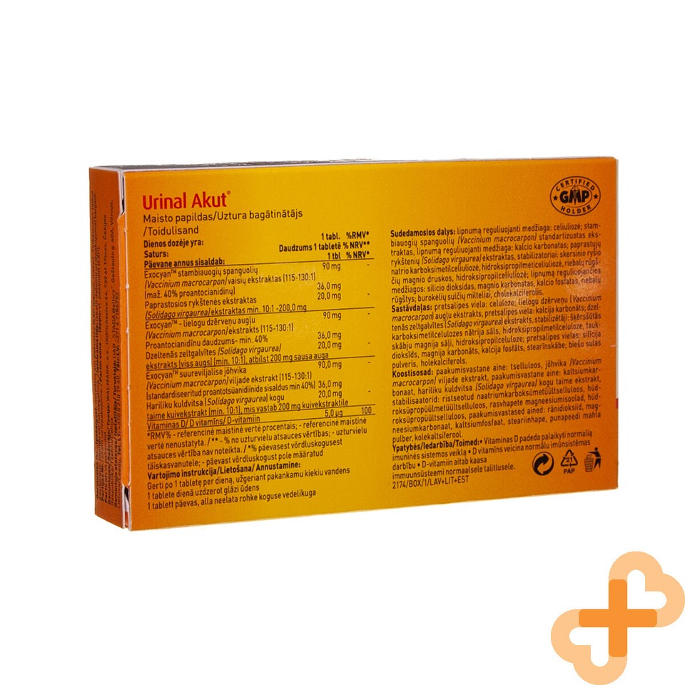 IDELYN URINAL ACUTE 10 Tablets Urinary Tract Health Food Supplement | eBay