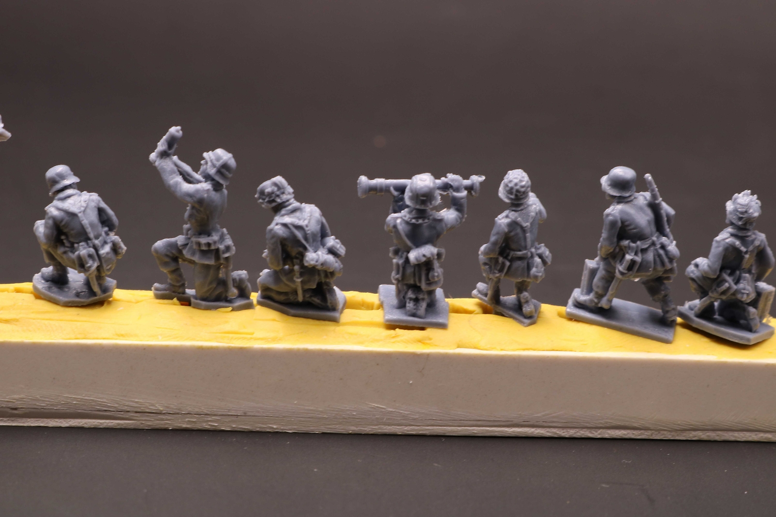 1/72 World War II German 80mm Artillery 7-Man Team Resin Model | eBay
