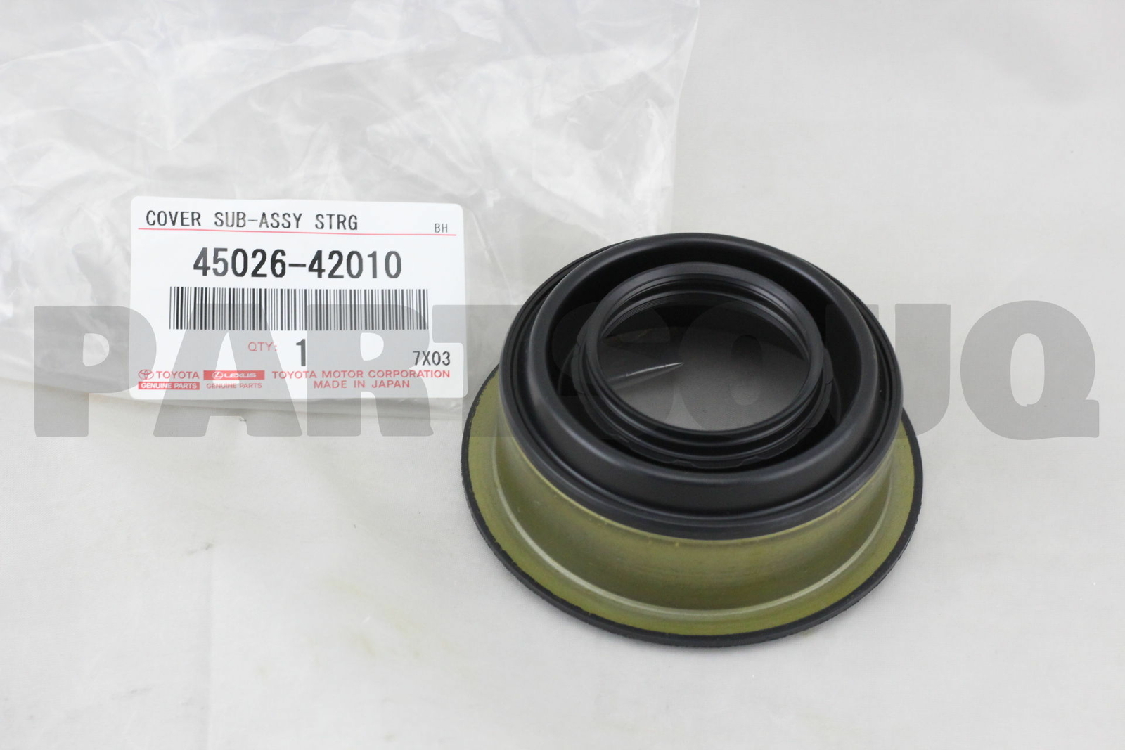 4502642010 Genuine Toyota COVER SUB-ASSY, STEERING COLUMN HOLE, NO.2 ...